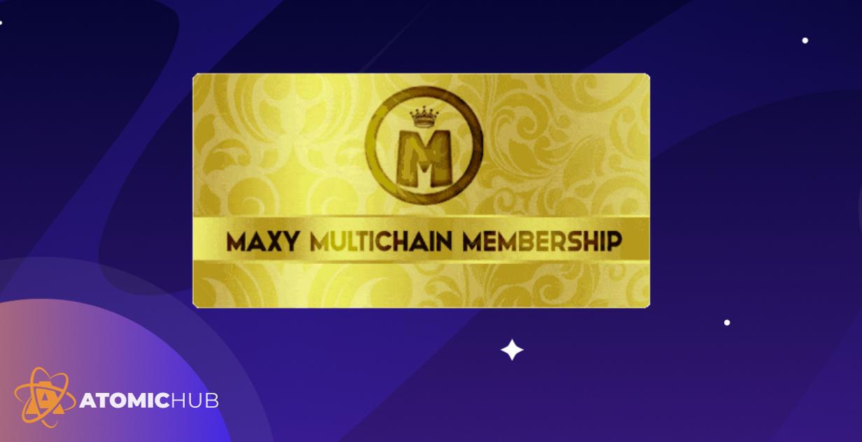 Golden Membership Card - AtomicHub