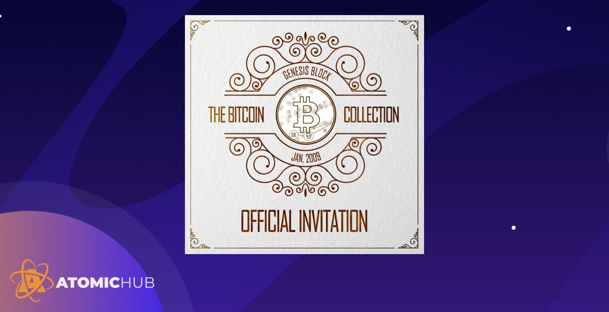 The Bitcoin Collection Invitation - AtomicHub