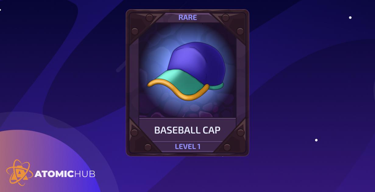 Baseball Cap – Level 1 - AtomicHub