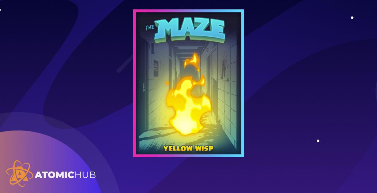 Yellow Wisp - AtomicHub