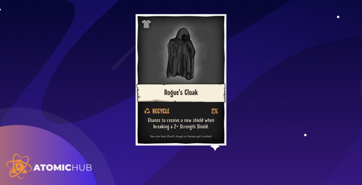 Rogue's Cloak - AtomicHub