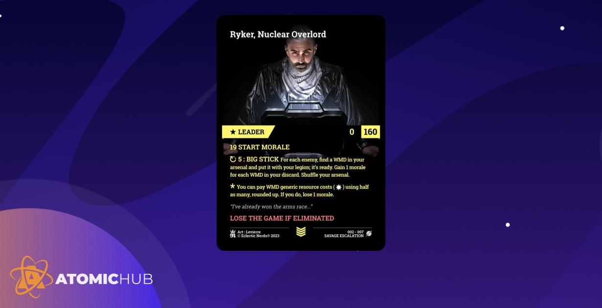 Ryker, Nuclear Overlord - AtomicHub